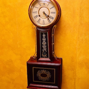 Vintage Banjo Clock - Etsy