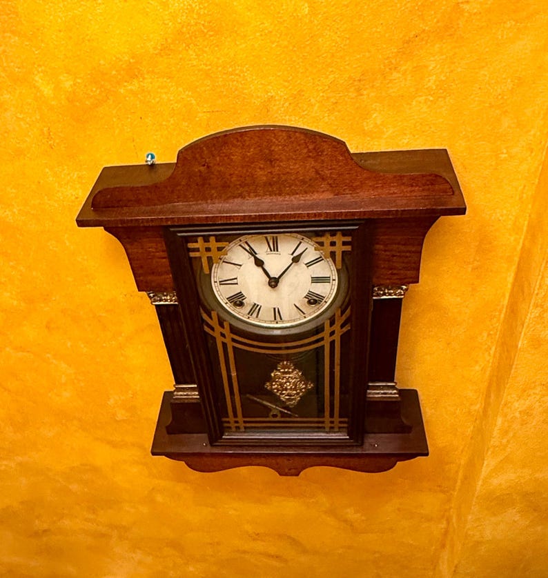 Antique Sessions Clock Co. Hanging Wall Clock – Circa 1910 - Etsy