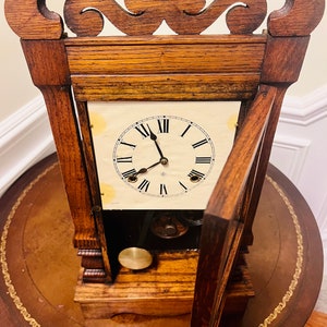 Antique Gilbert Pheasant Kitchen/mantel Clock - Etsy