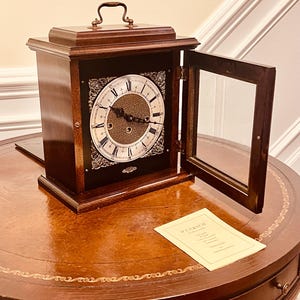 Vintage Wuersch Westminster Chime Carriage /mantel Clock - Etsy