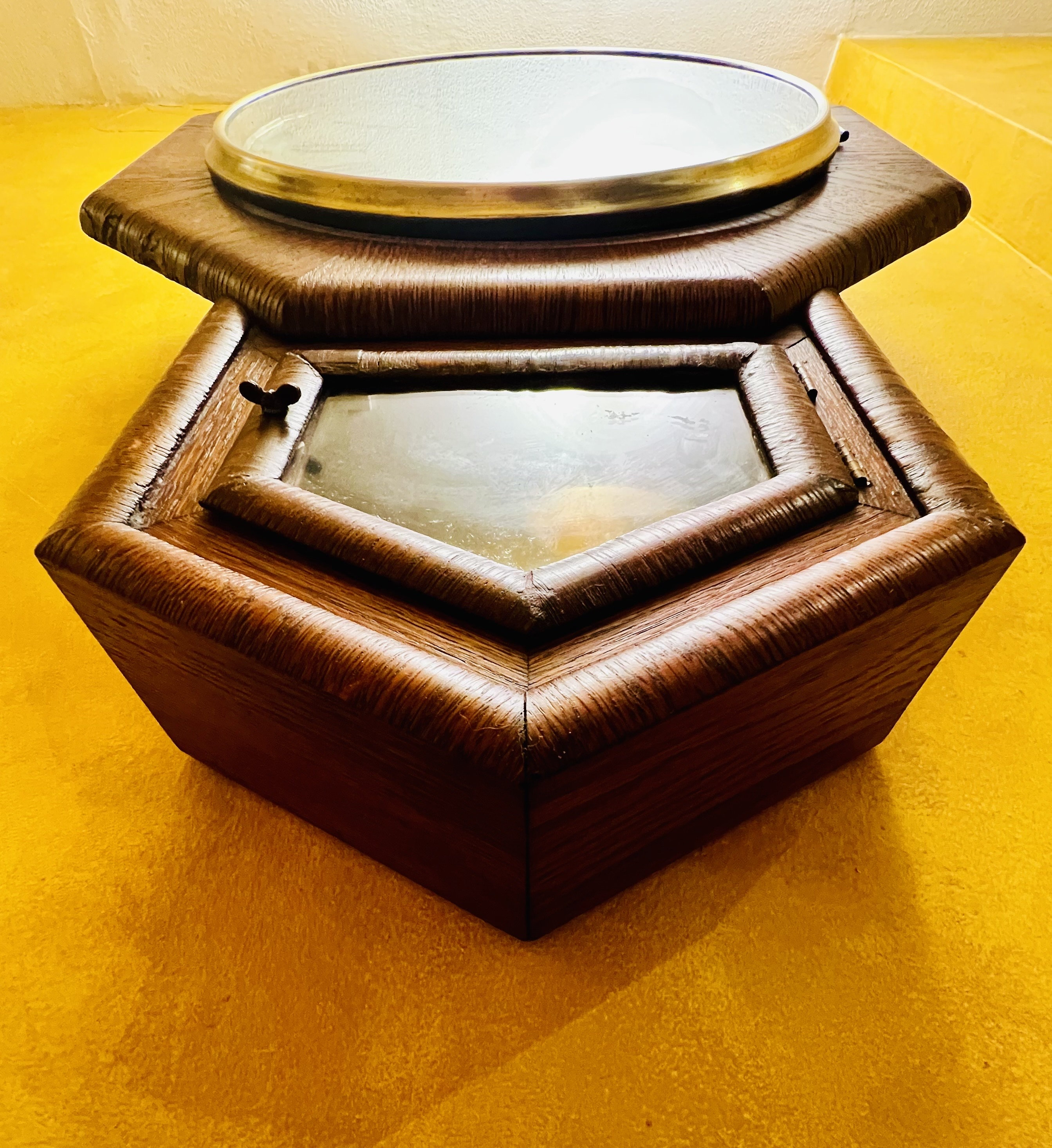 Antique Ansonia Time Only Octagon Drop Wall Clock / Regulator - Etsy