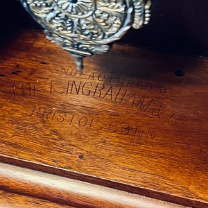 Antique Ingraham Gingerbread / Kitchen Clock - Etsy