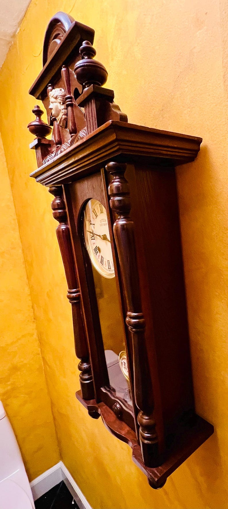 Vintage Southern Clock Company Wall Regulator Clock - Etsy