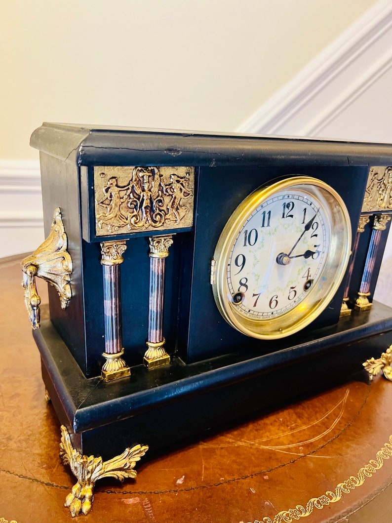 Antique Sessions Mantel Clock - Etsy