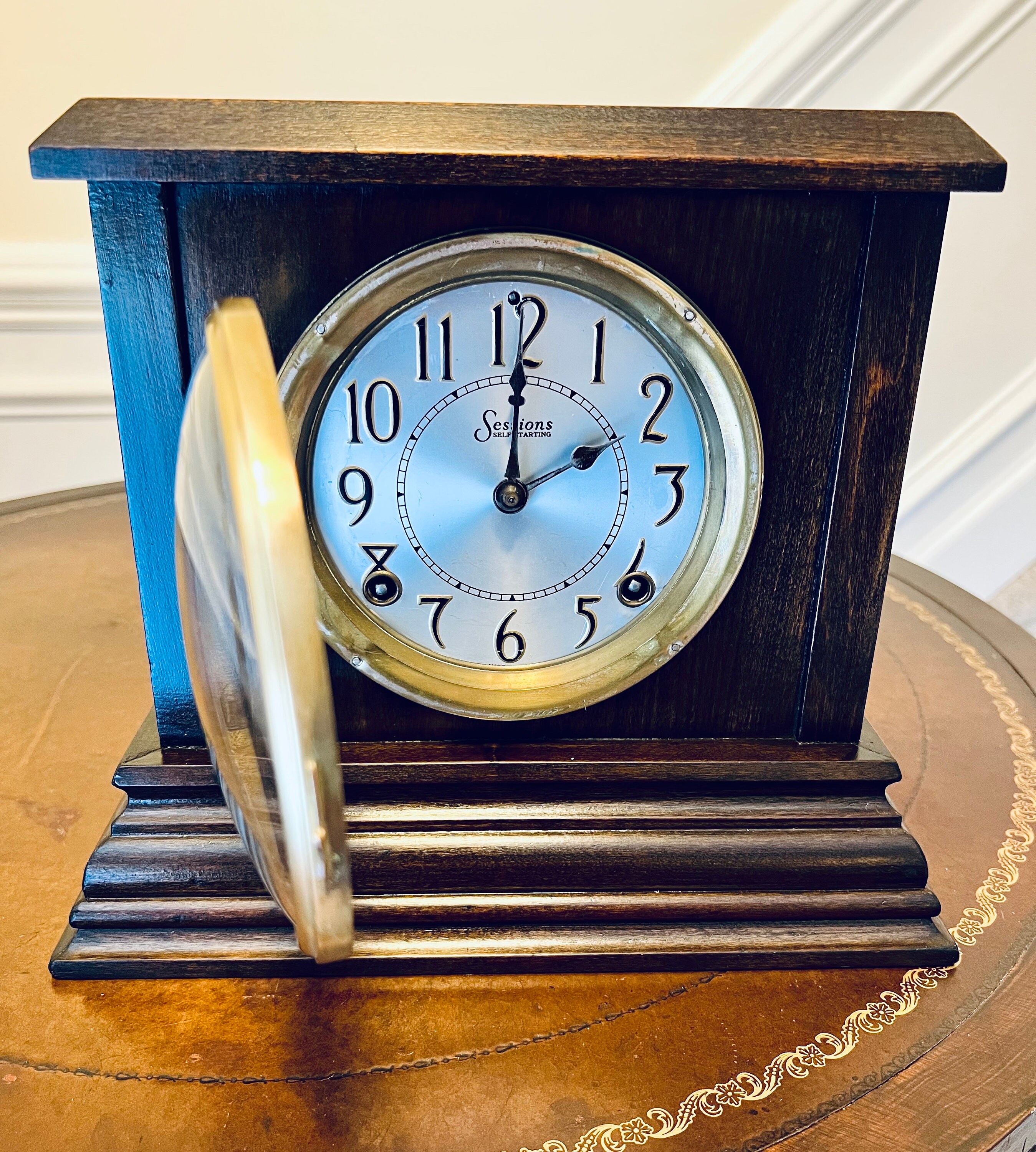 Antique Sessions Mantle Clock - Etsy