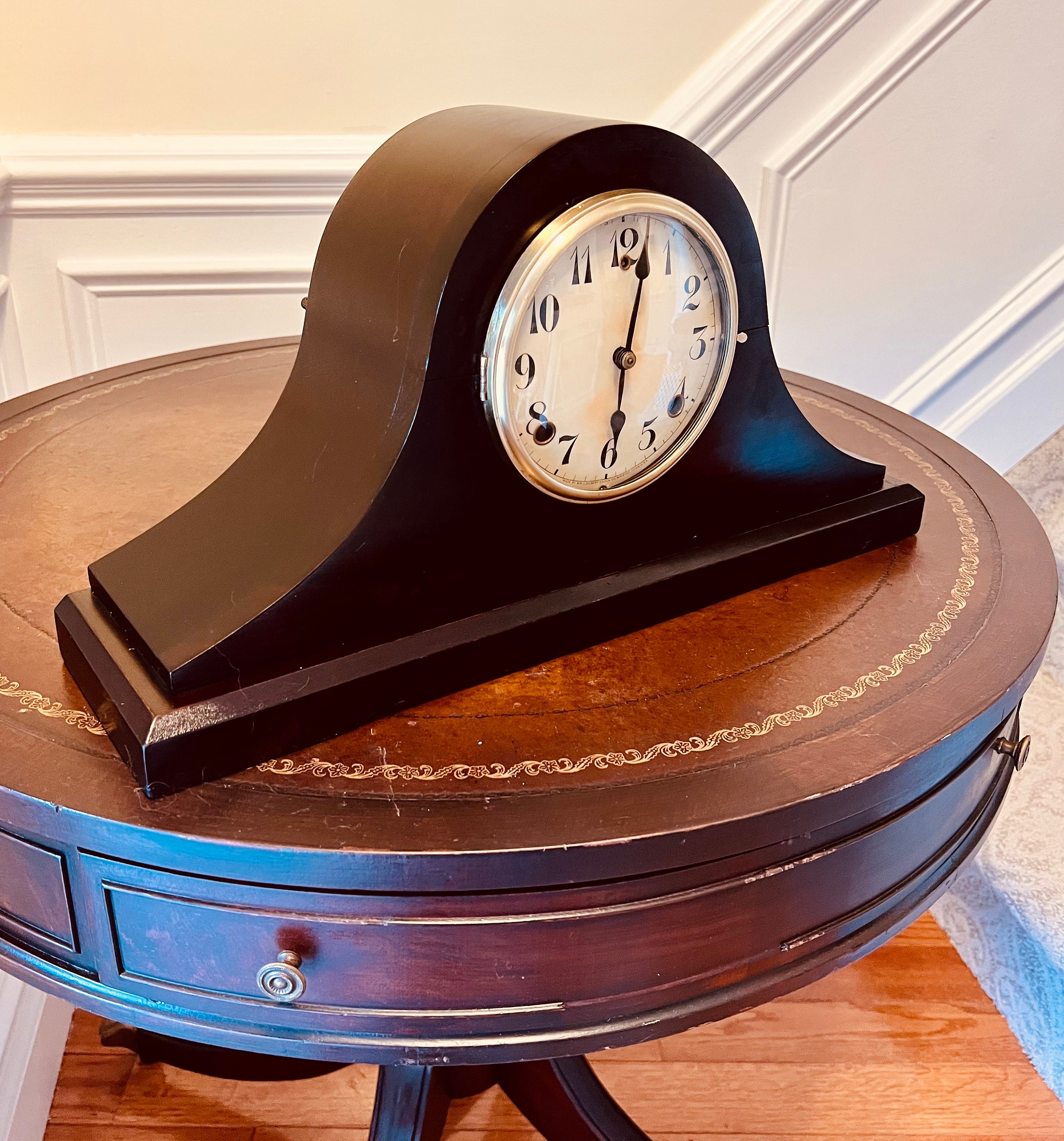 Vintage Gilbert Tambor / Dome Style Clock - Etsy