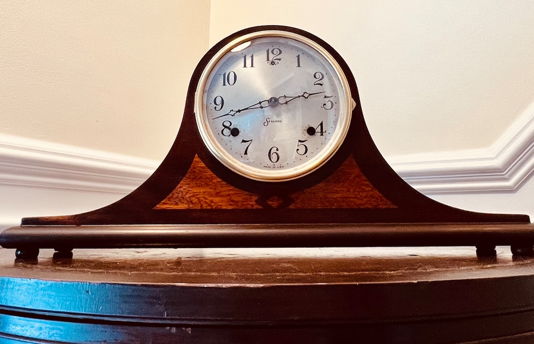 Vintage Sessions “dulciana” Tambor Style “bim Bam” Clock - Etsy