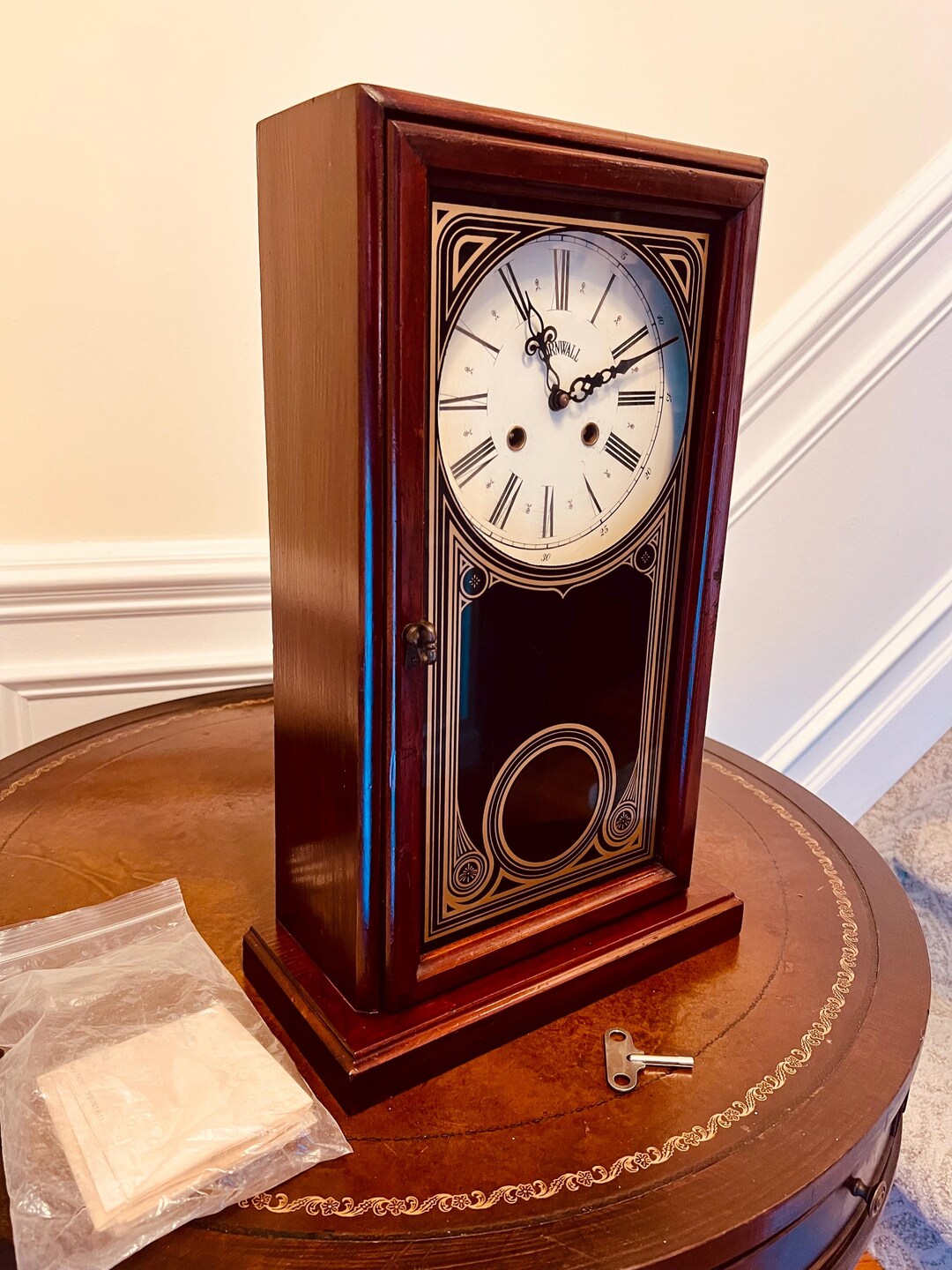 Vintage Cornwall Winding “bim Bam” 7/8 Day Clock - Etsy