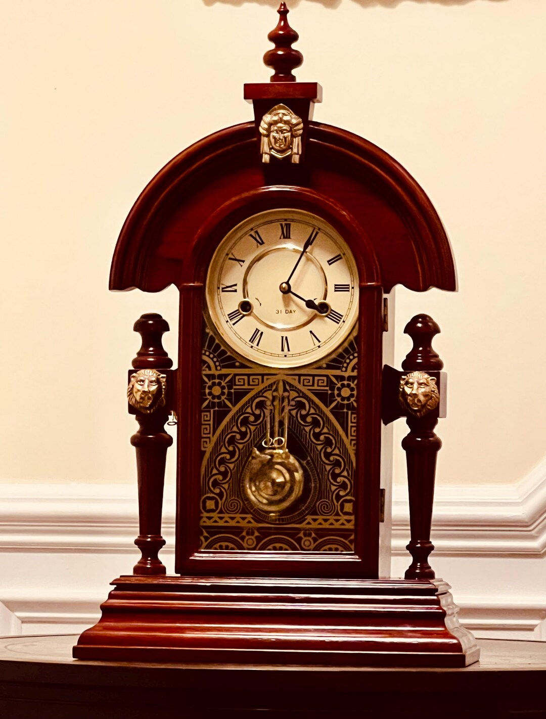 Vintage 31 Day Chiming Kitchen/cabinet Clock - Etsy