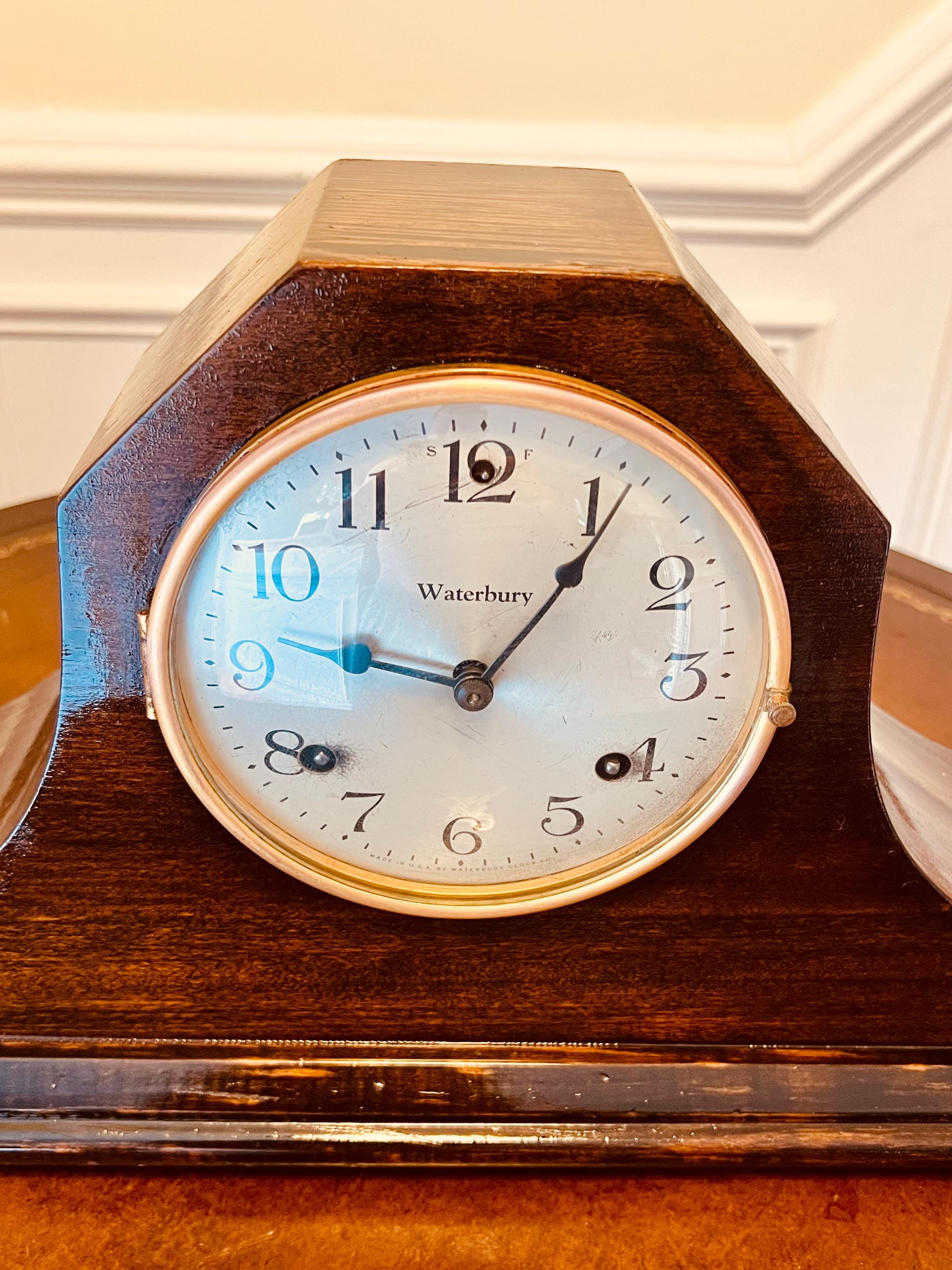 1920s–30s Waterbury Mantel Clock – 8-day Movement With Bim-bam Chime - Etsy
