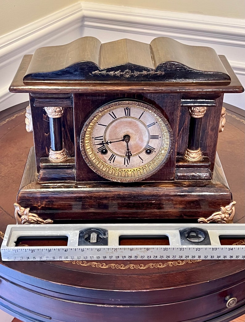 Antique Waterbury Mantel Clock (1920s) - Etsy