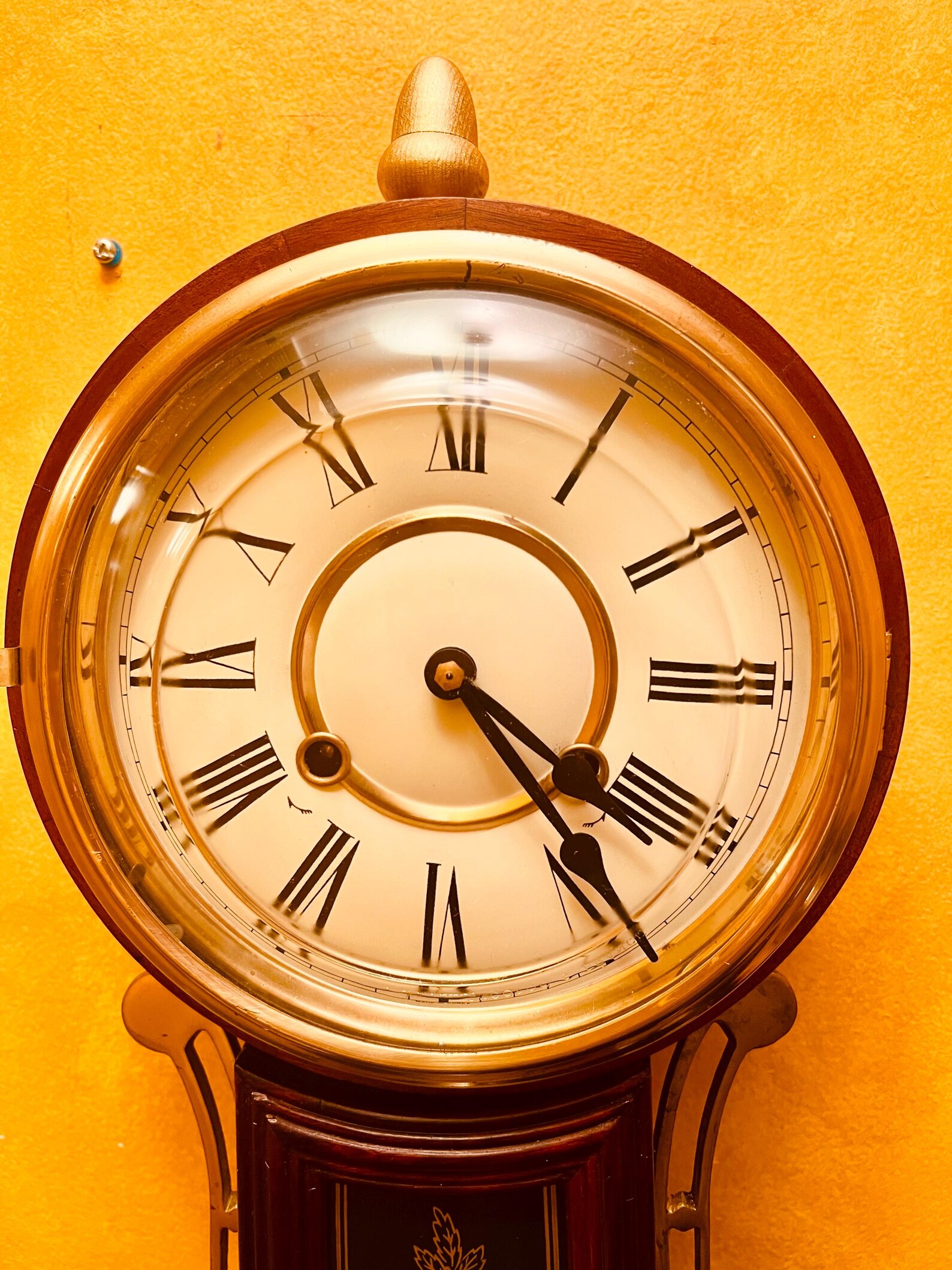 Vintage Banjo Clock - Etsy