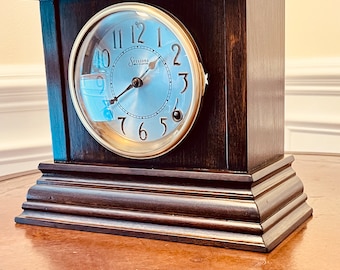 Sessions Clock Co Antique Mantle Clock With Key. working - Etsy