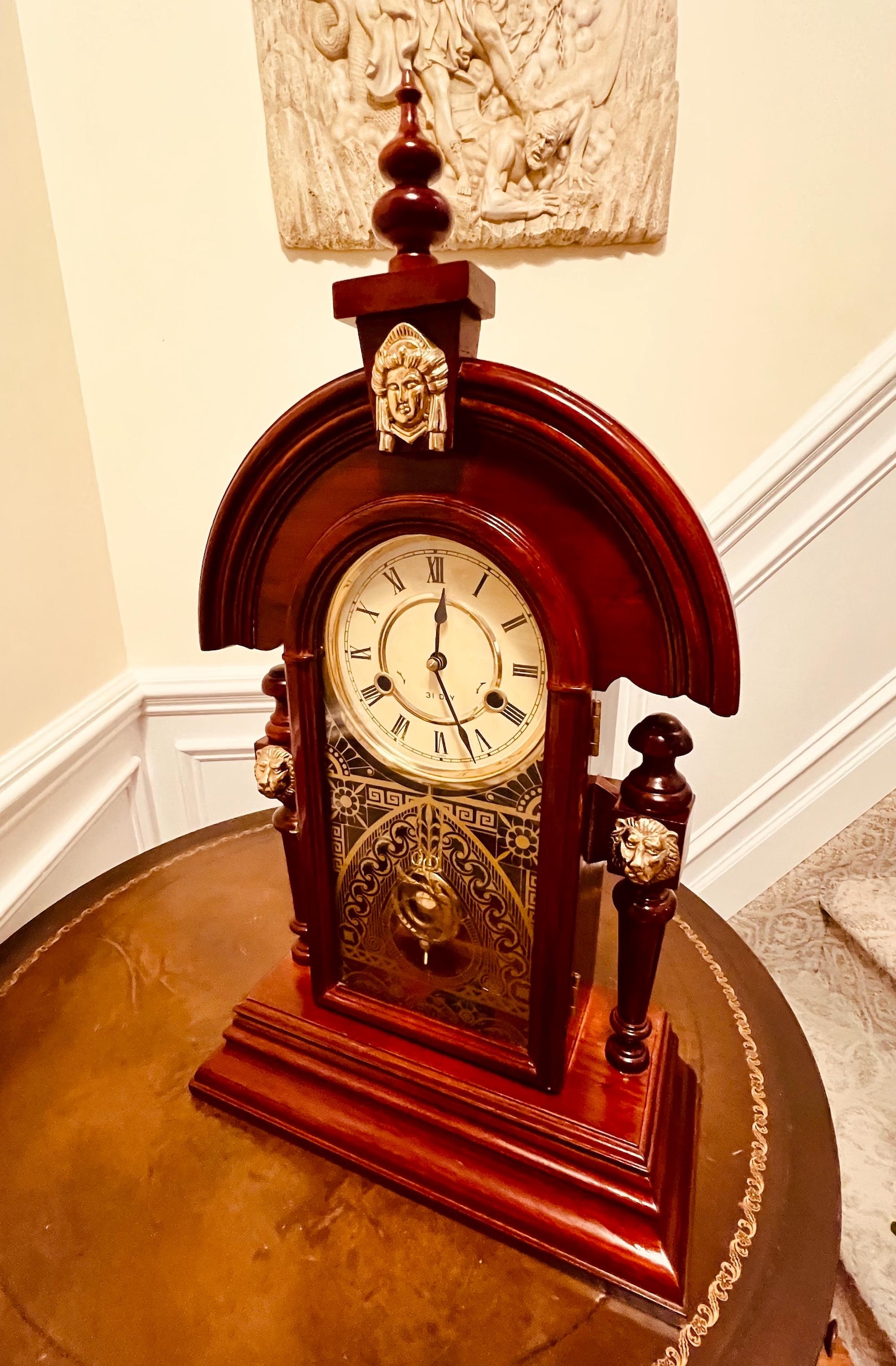 Vintage 31 Day Chiming Kitchen/cabinet Clock - Etsy