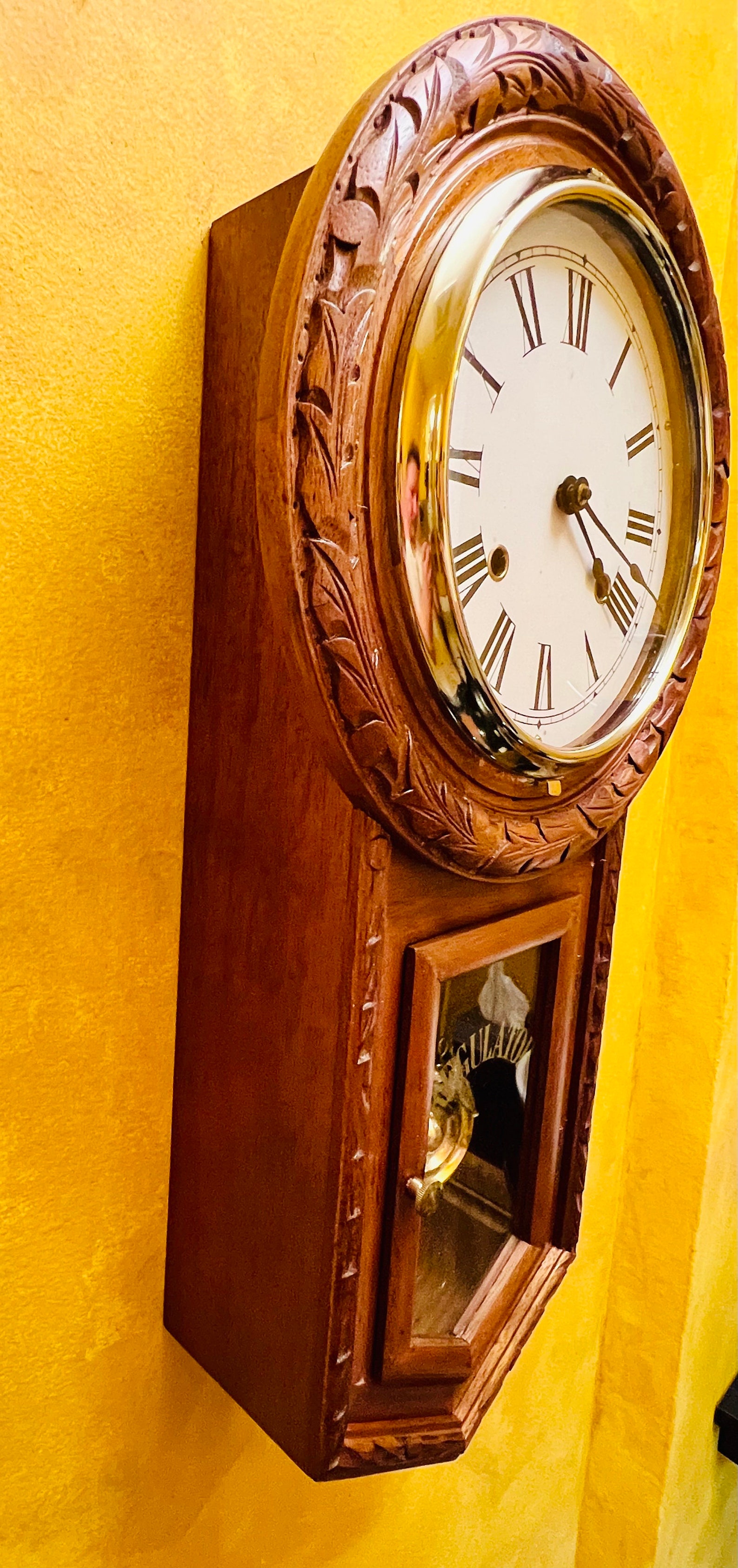 Vintage Seikosha Japanese Mechanical Wall Clock - Etsy