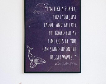 BTS QUOTES Set of 6 Printable Art Wall Instant Download - Etsy