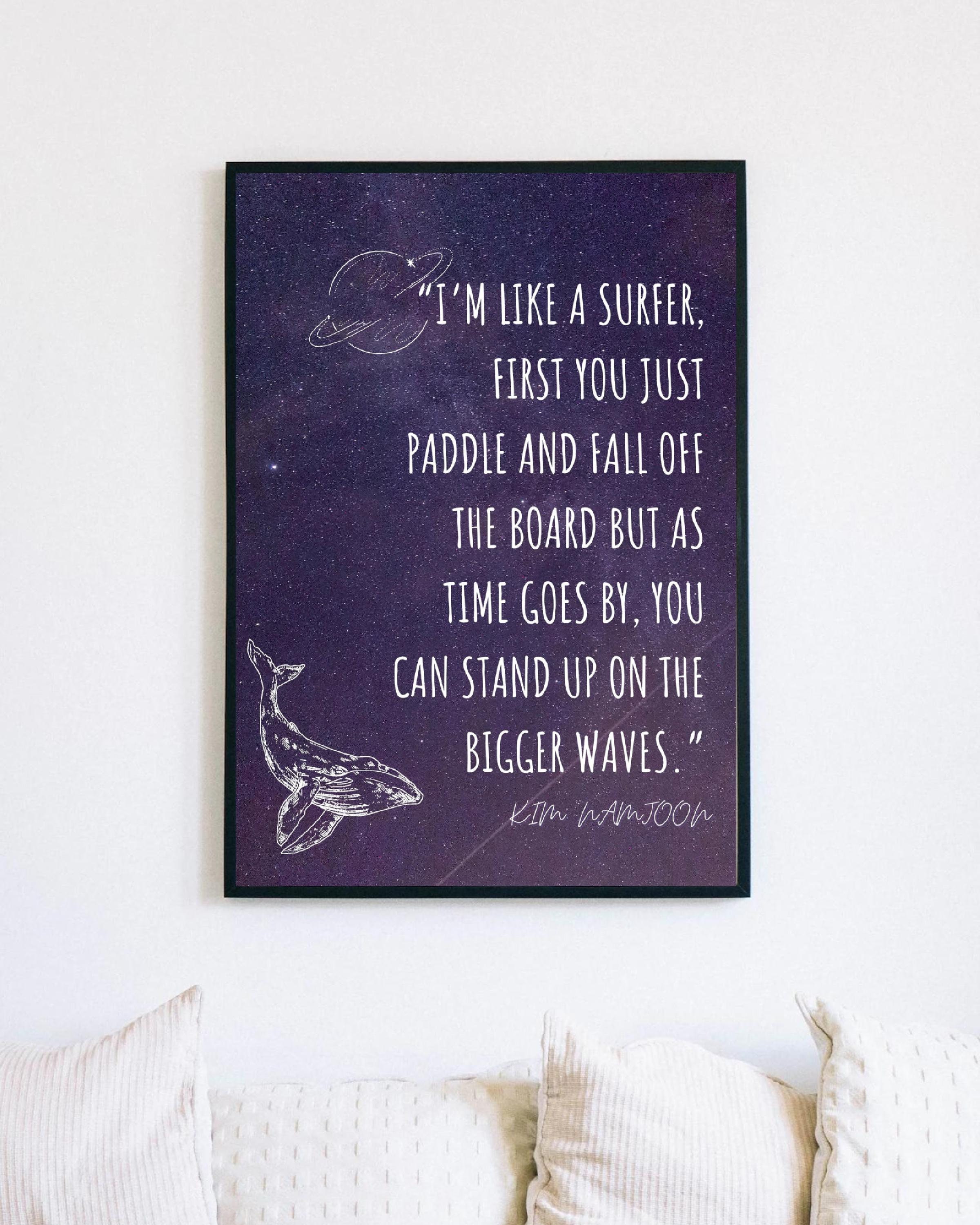 BTS Quotes Print Digital Print, BTS Wall Art, BTS Bundle Quotes ...