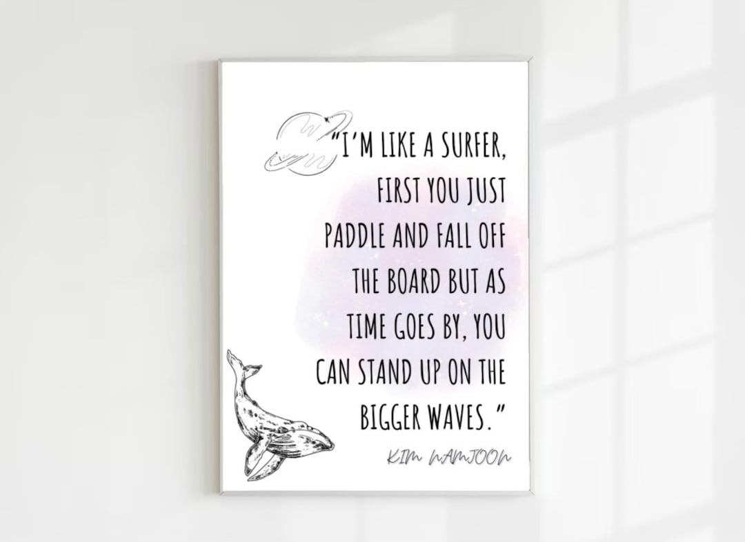 BTS Quotes Print | Digital Print, BTS Wall Art, BTS Bundle Quotes ...
