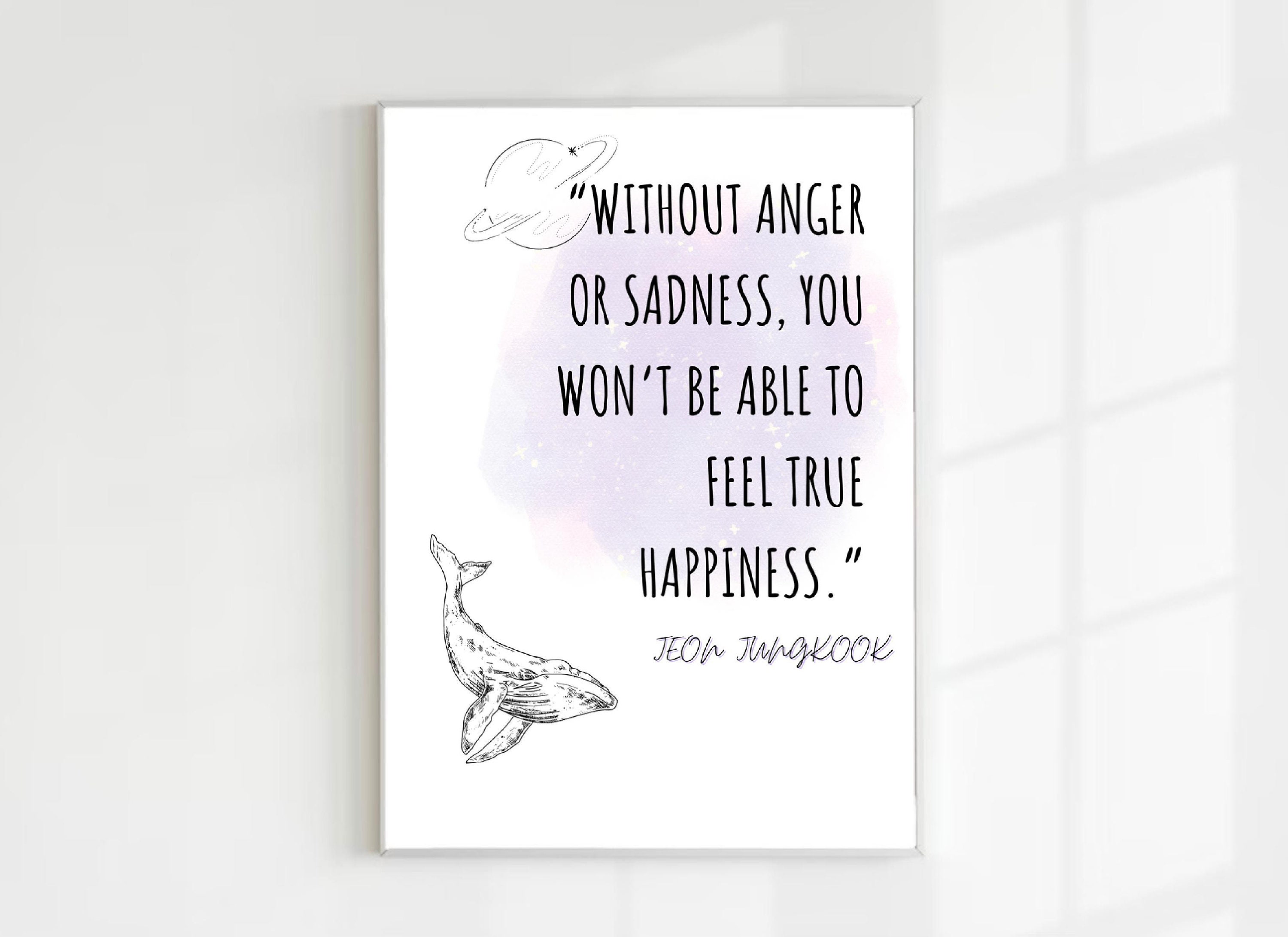 BTS Quotes Print Digital Print, BTS Wall Art, BTS Bundle Quotes ...