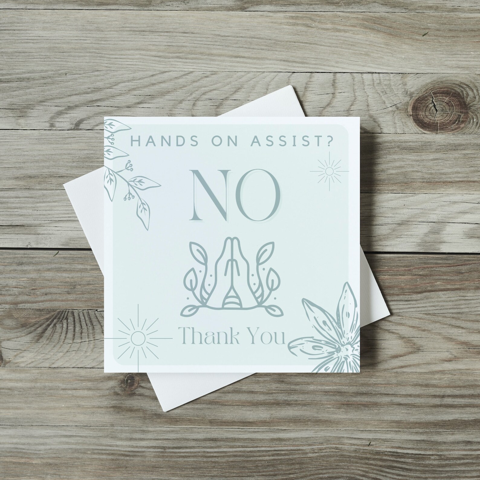 Yoga Consent Cards for Yoga Teachers | Permission to Assist or Adjust ...