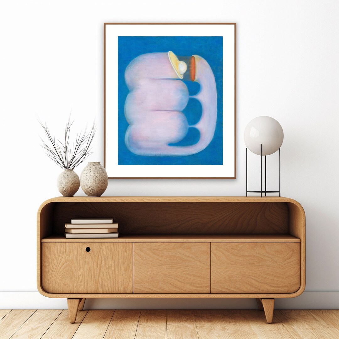 Fine Art Print of Contemporary Biomorphic Painting | Giclée | Wall Art ...