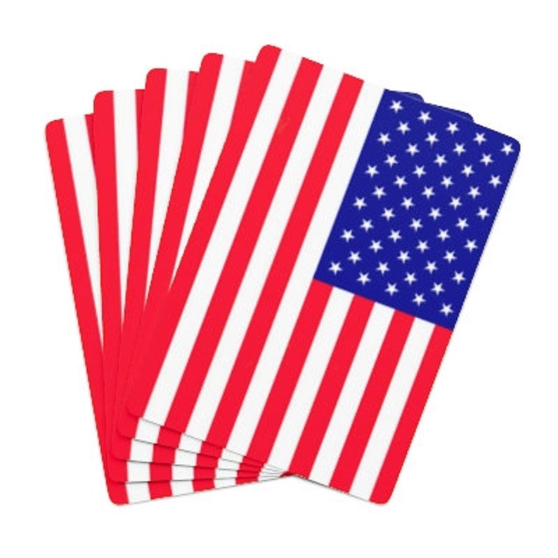 American Flag Playing Cards - Etsy