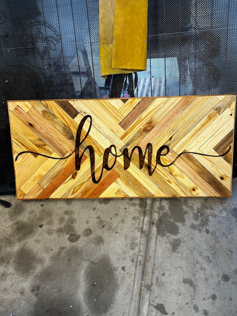 Reclaimed Wood Sign - Etsy