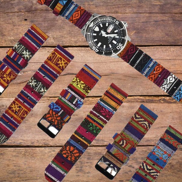 Beaded Watch Band - Etsy