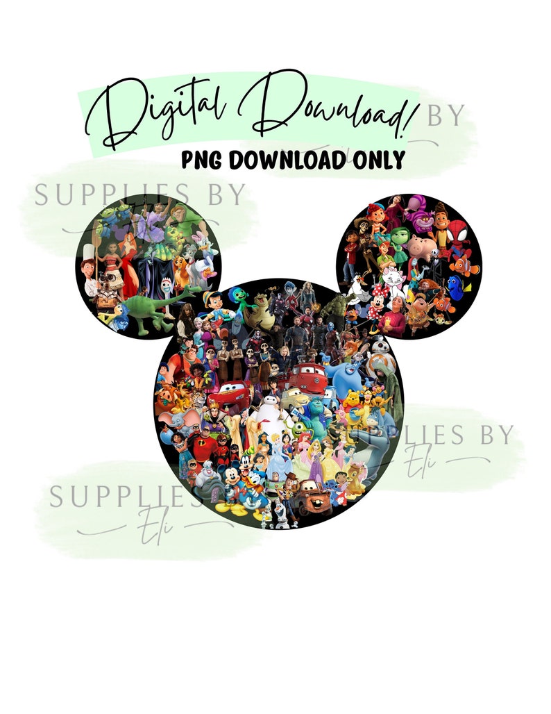 Mickey Head, PNG, Mickey Mouse Head, Family Trip Png, Mickey, Multi ...