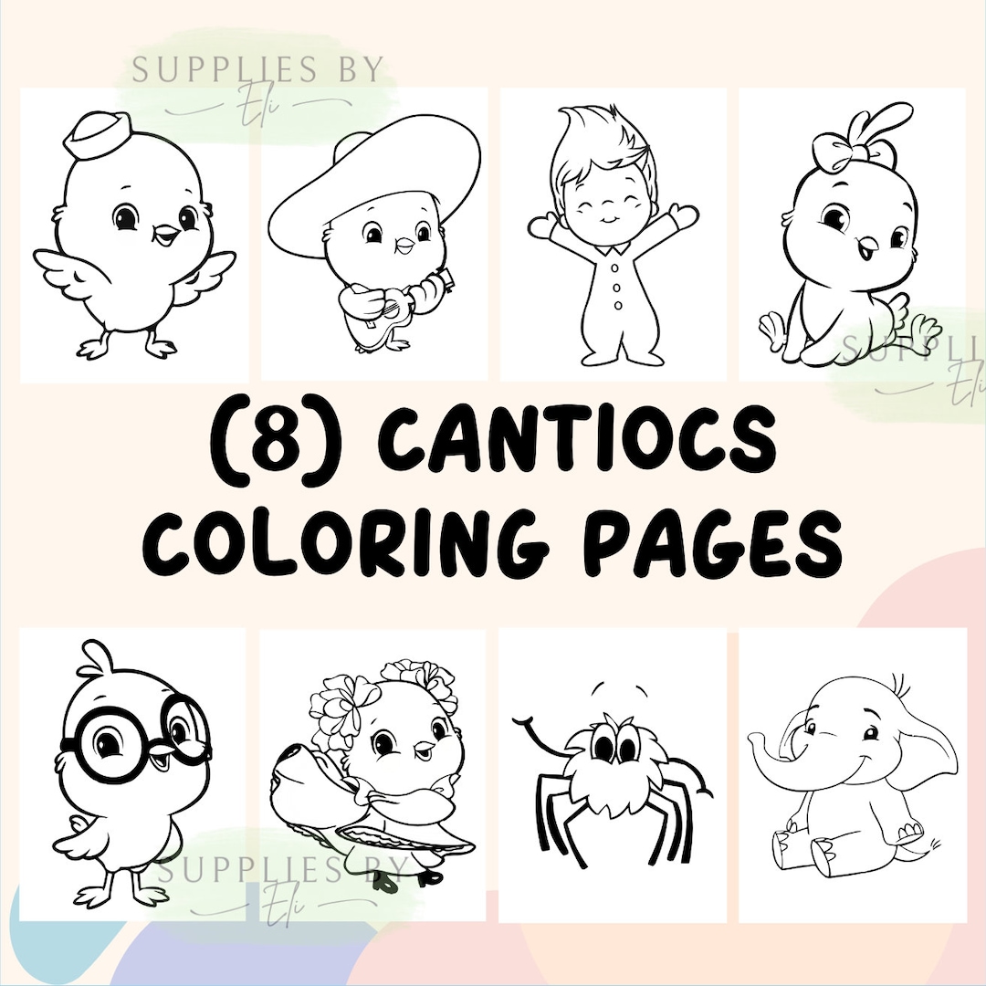 Canticos Coloring Pages, Canticos Birthday, Canticos PNG, Canticos ...