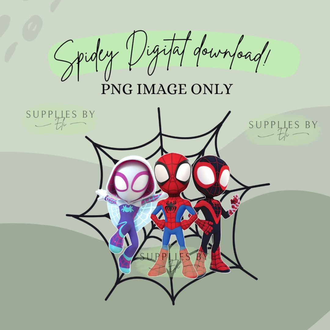 Spidey and His Amazing Friends PNG Clipart Spidey and His - Etsy Australia