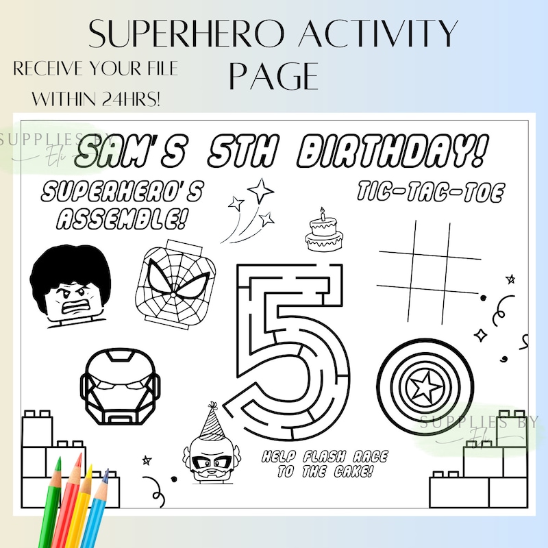 Superhero Building - Etsy