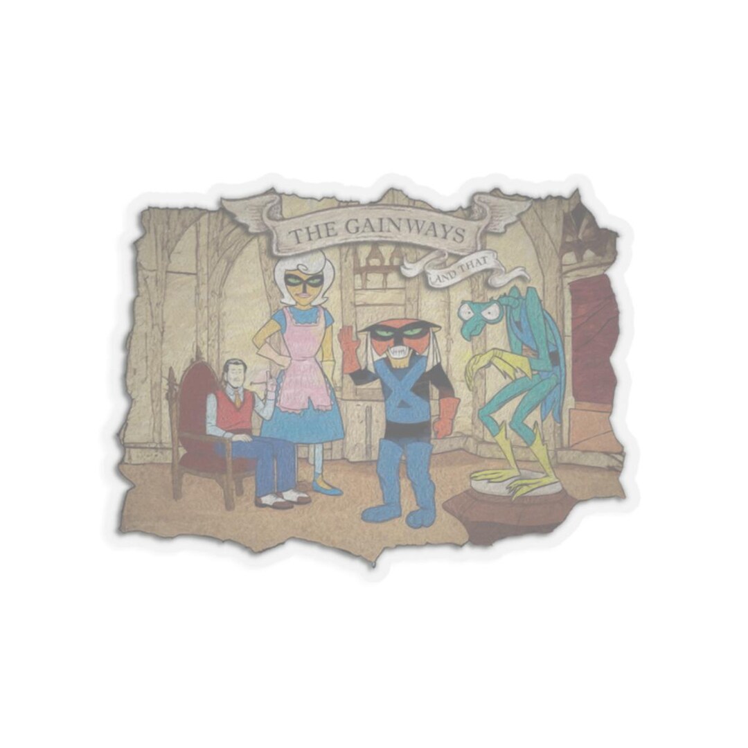 Retro Cartoon Family Sticker - the Brak Show, Gainsway Family Portrait ...