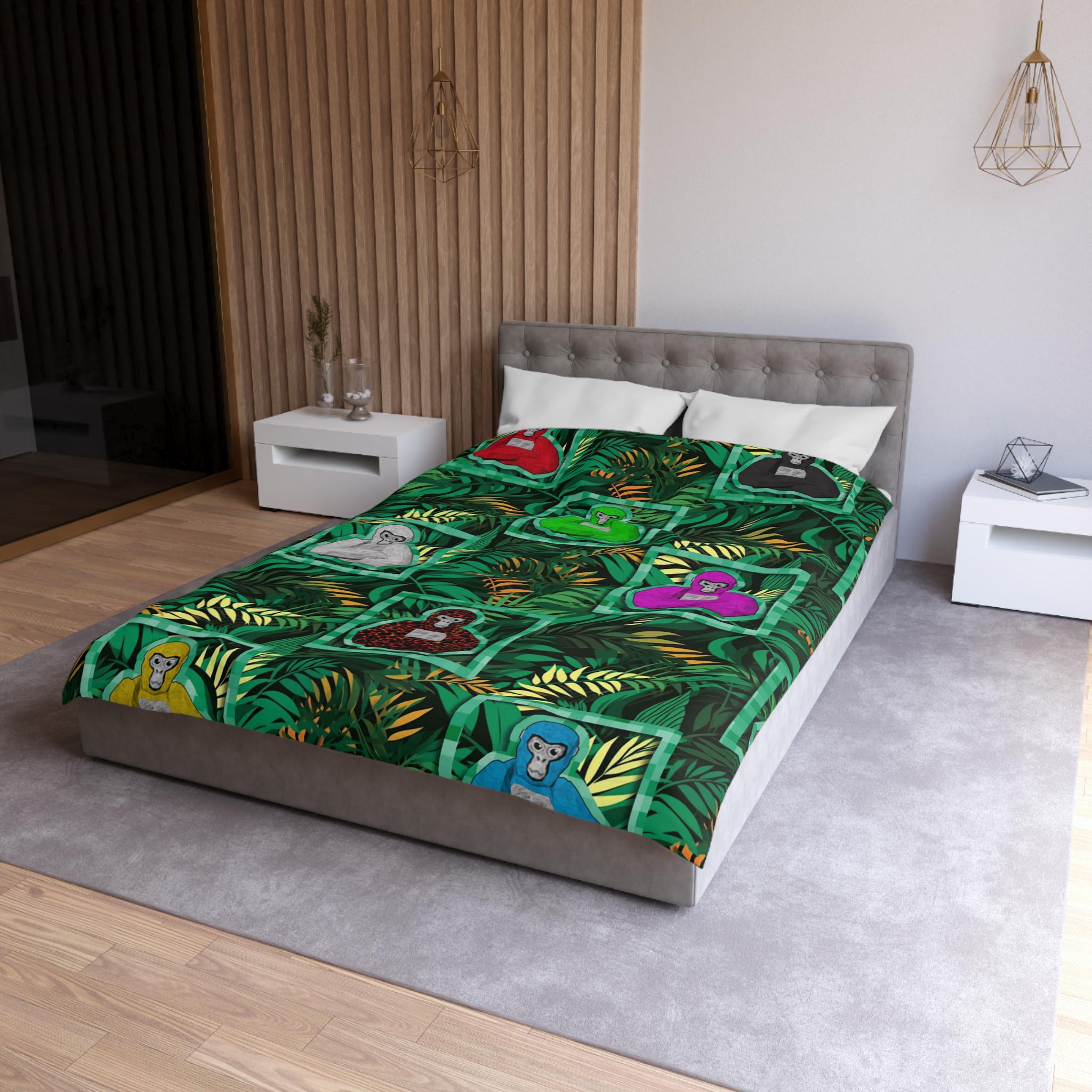 Gorilla Tag Vr-inspired Microfiber Duvet Cover, Lightweight, Custom ...