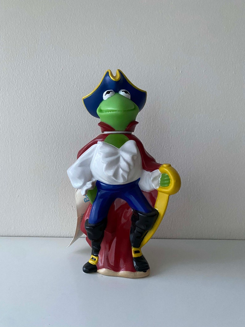 Kermit the Frog Vintage Empty Soaky Bubble Bath Toy Rare Vintage 1980's ...