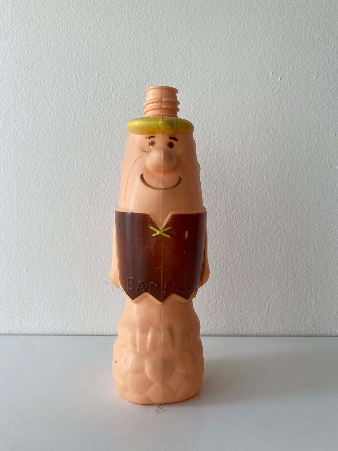 Barney Rubble Vintage Empty Soaky Bubble Bath Toy - Rare Vintage 1960's ...