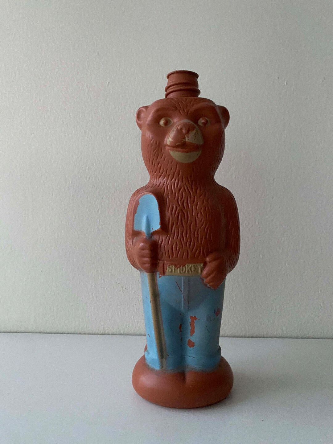 Smokey the Bear Vintage Empty Soaky Bubble Bath Toy - Rare Vintage 1960 ...