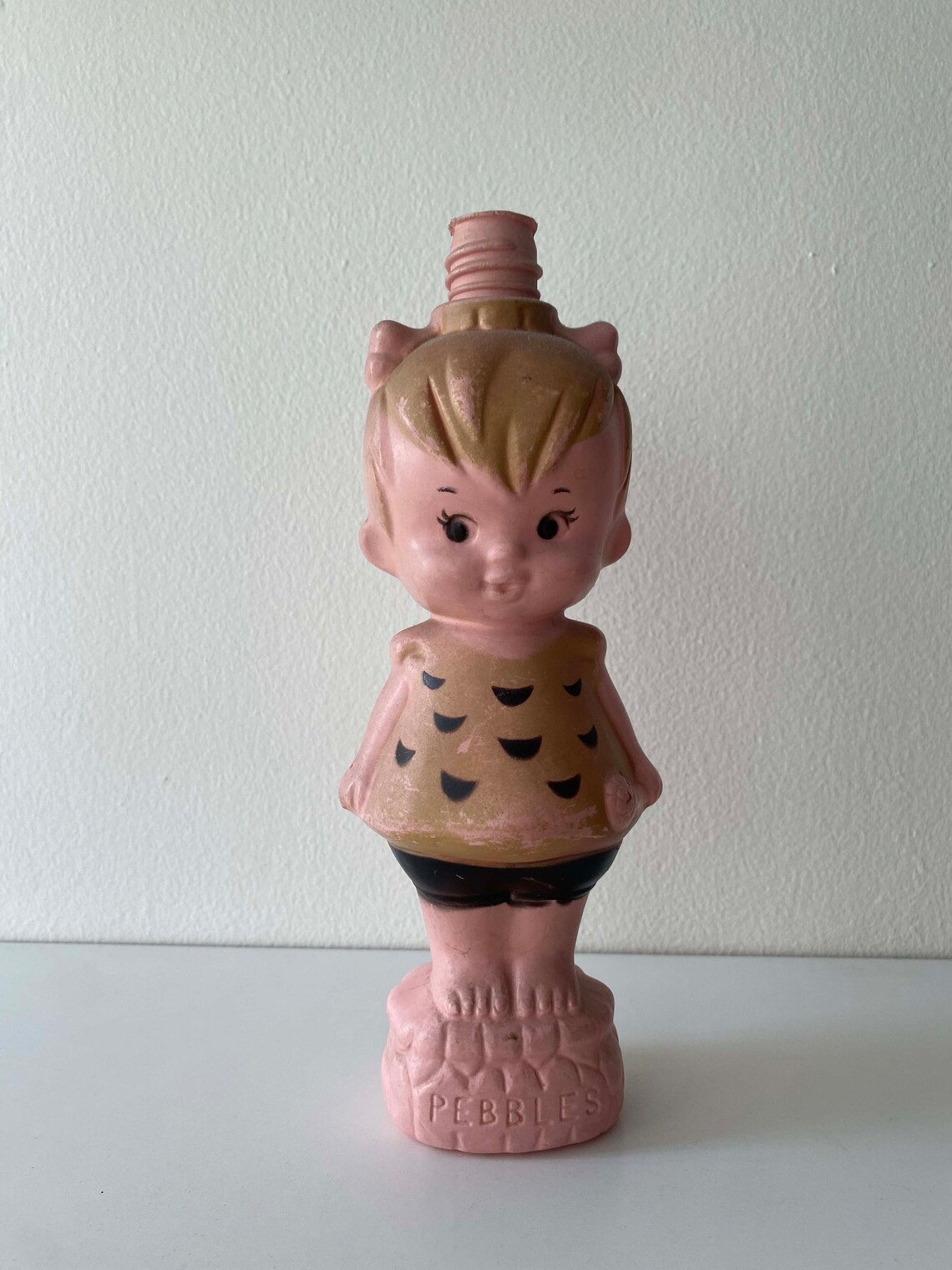 Peebles Flintstone Vintage Empty Soaky Bubble Bath Toy - Rare Vintage ...