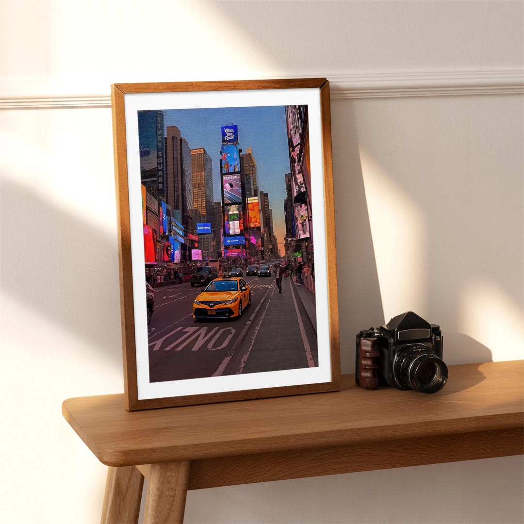 Times Square Print | New York City Urban Art (digital Download) - Etsy