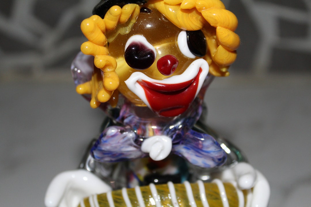 Murano Glass Clowns | Handblown | Modern Decor | Office and Home ...