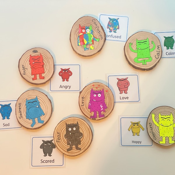 The Colour Monster - Etsy