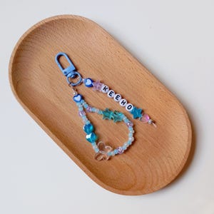 Kpop Keychain / Custom Keyring / Beads Cuztomizable Kidcore / Aesthetic ...