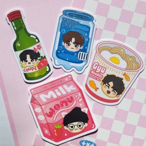 SVT Sticker Set / Cutie Snacks Sticker Collection / Fanmade Kit / Kpop ...