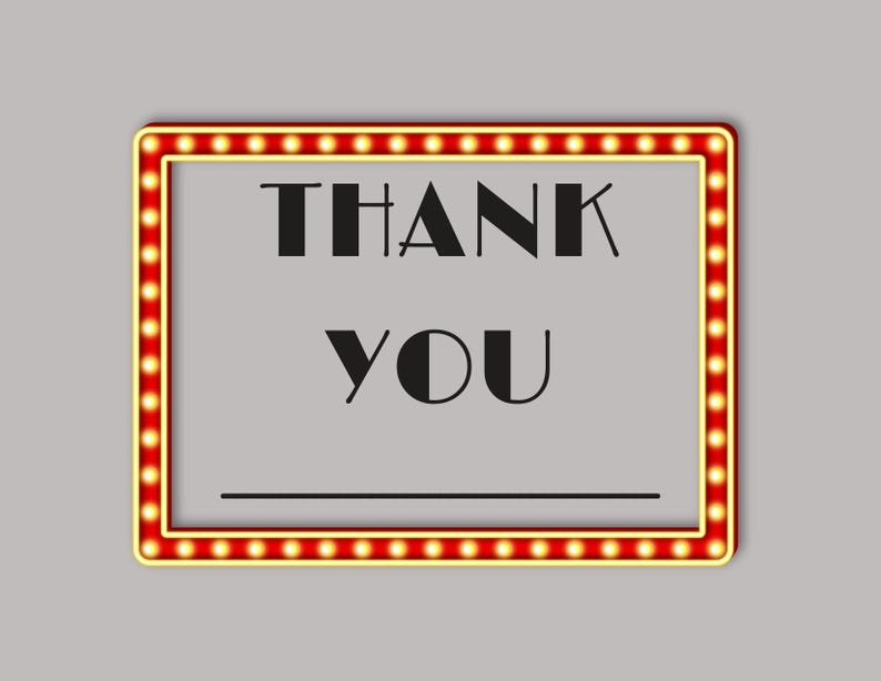 Music Director's Thank You Card - Etsy