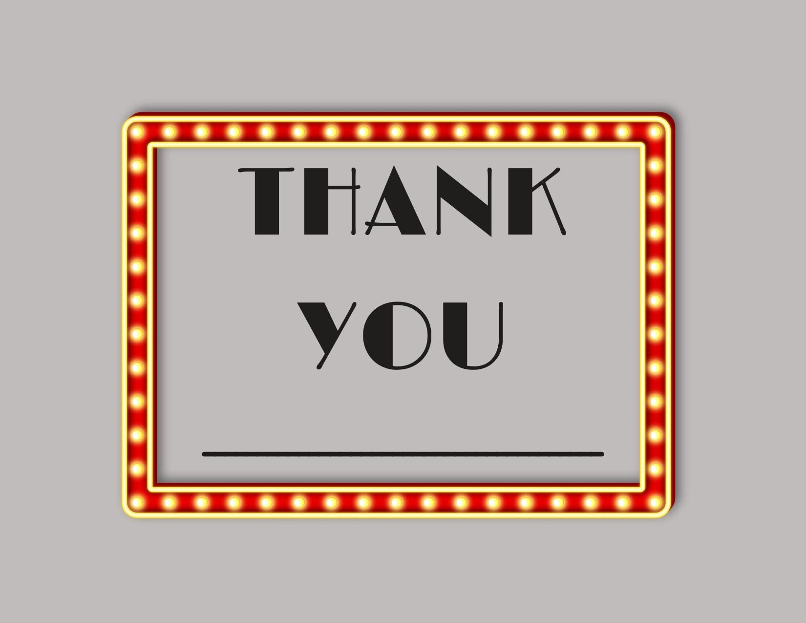Music Director's Thank You Card - Etsy