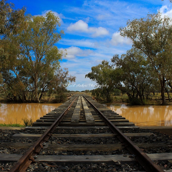 Railway Bridge - Etsy