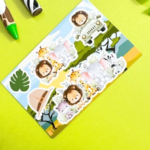 Safari Backpack, Two Wild Favor Boxes, Wild One Favor Boxes, Safari ...