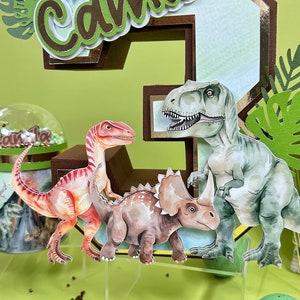 3D Number, 3D Letter, 3D Dinosaur Number, 3D Dinosaur Letter, Dinosaur ...