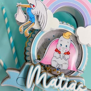 Dumbo Baby Shower Cake Topper: Elephant Party Decor - Etsy