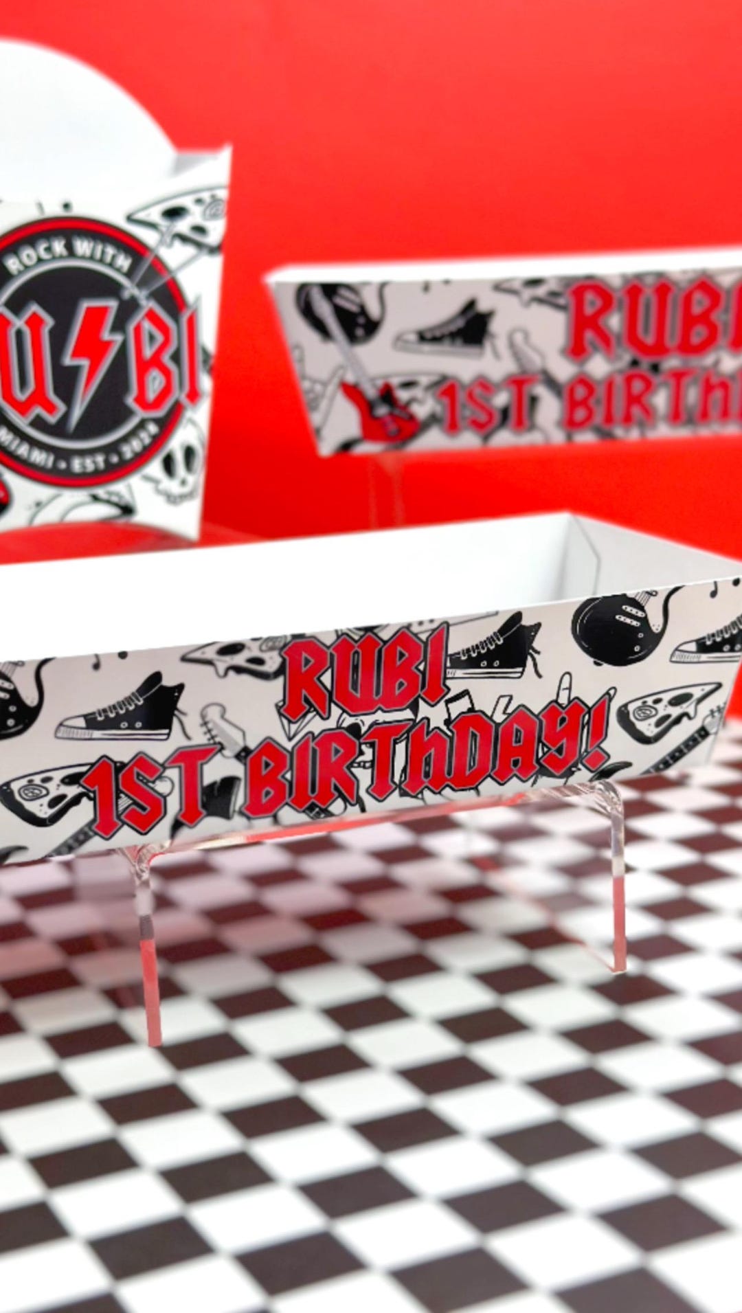 Custom Snack Trays for Parties, Personalized Party Favors, Personalized ...